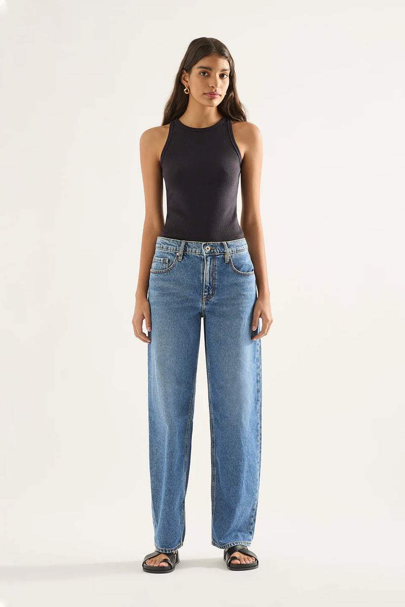 Avril Low Slouchy Wide Leg Jean – Annabel