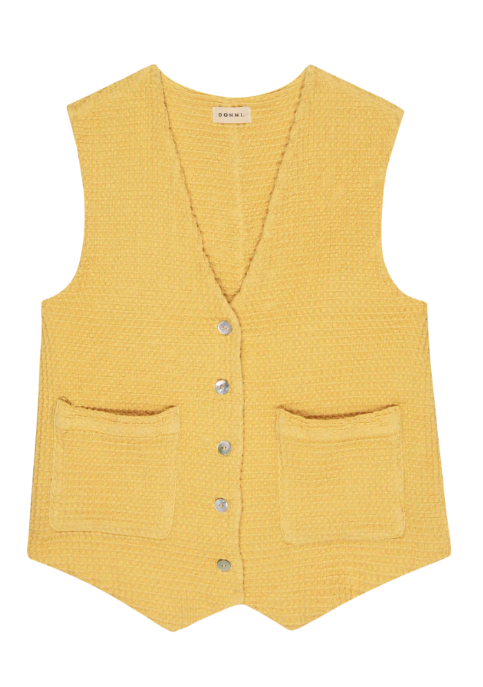 Waffle Vest – Annabel