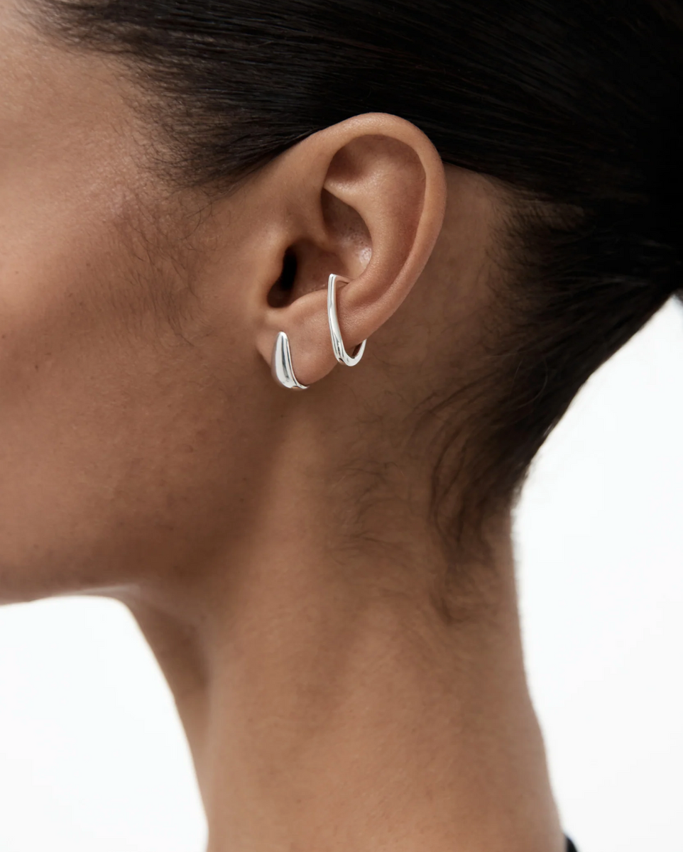 Palazzo Ear Cuff - Sterling Silver – Annabel
